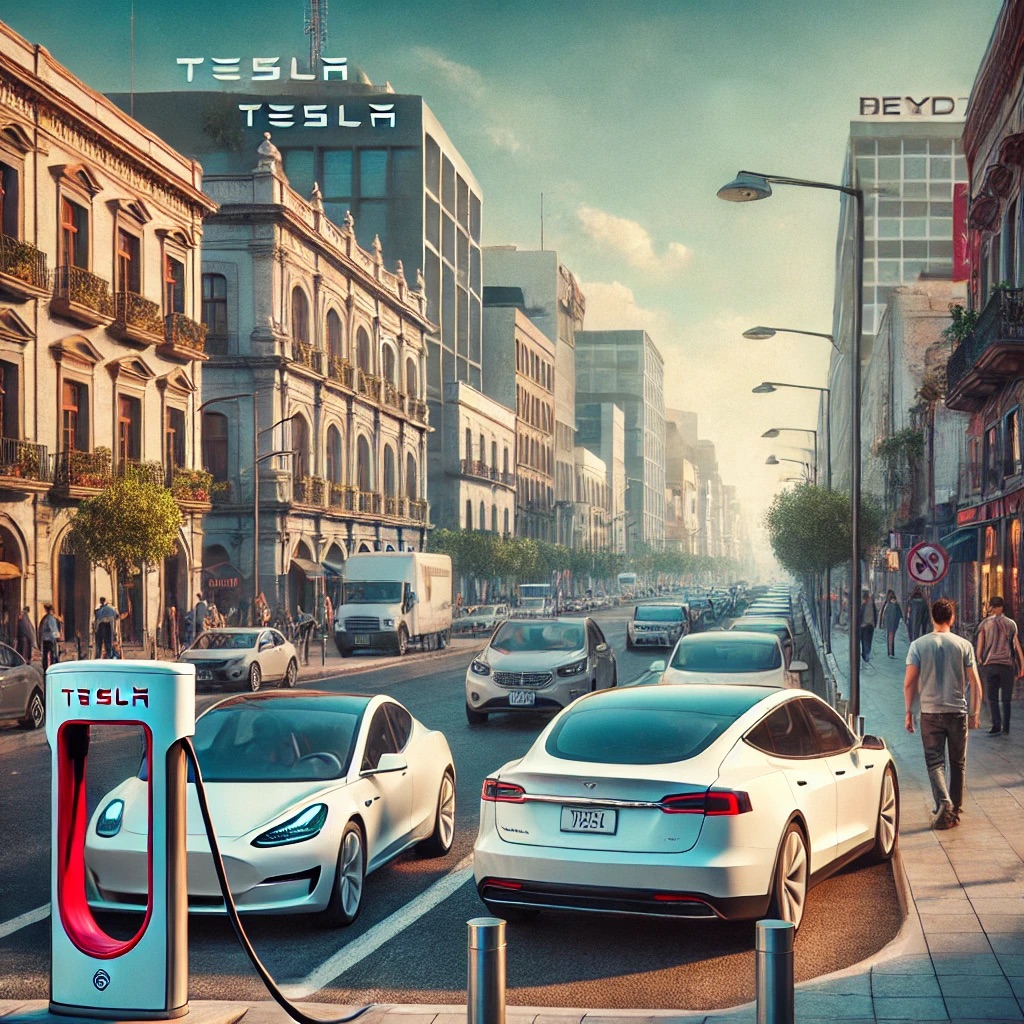 BYDとTesla、メキシコEV市場の競争と展望 – メキシコ24h